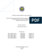 Template Proposal PKM-K 2024 | PDF | Karier & Perkembangan