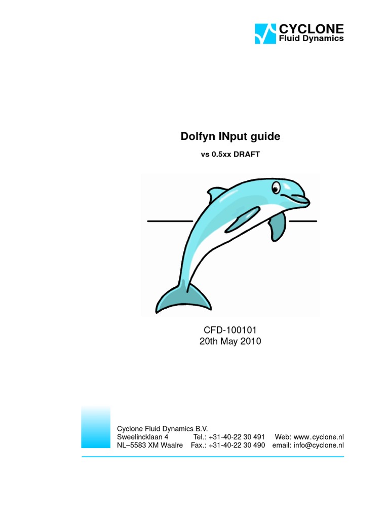 Cyclone: Dolfyn Input Guide | PDF | Turbulence | Fluid Dynamics