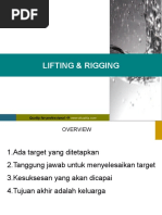 Perhitungan Kekuatan Sling Dan Beban Pada Lifting Plan | PDF