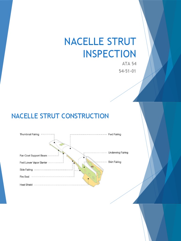 Nacelle Strut Inspection Guide | PDF | Corrosion | Nature