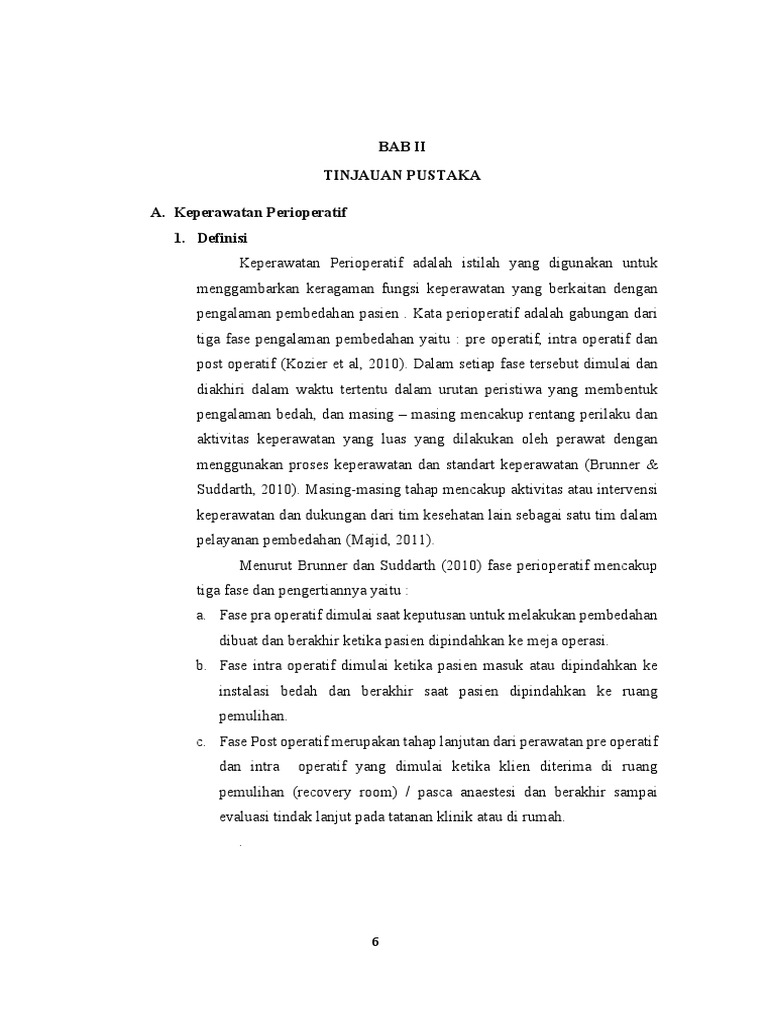 Fiksasi dalam Keperawatan Perioperatif | PDF | Kesehatan Holistik ...
