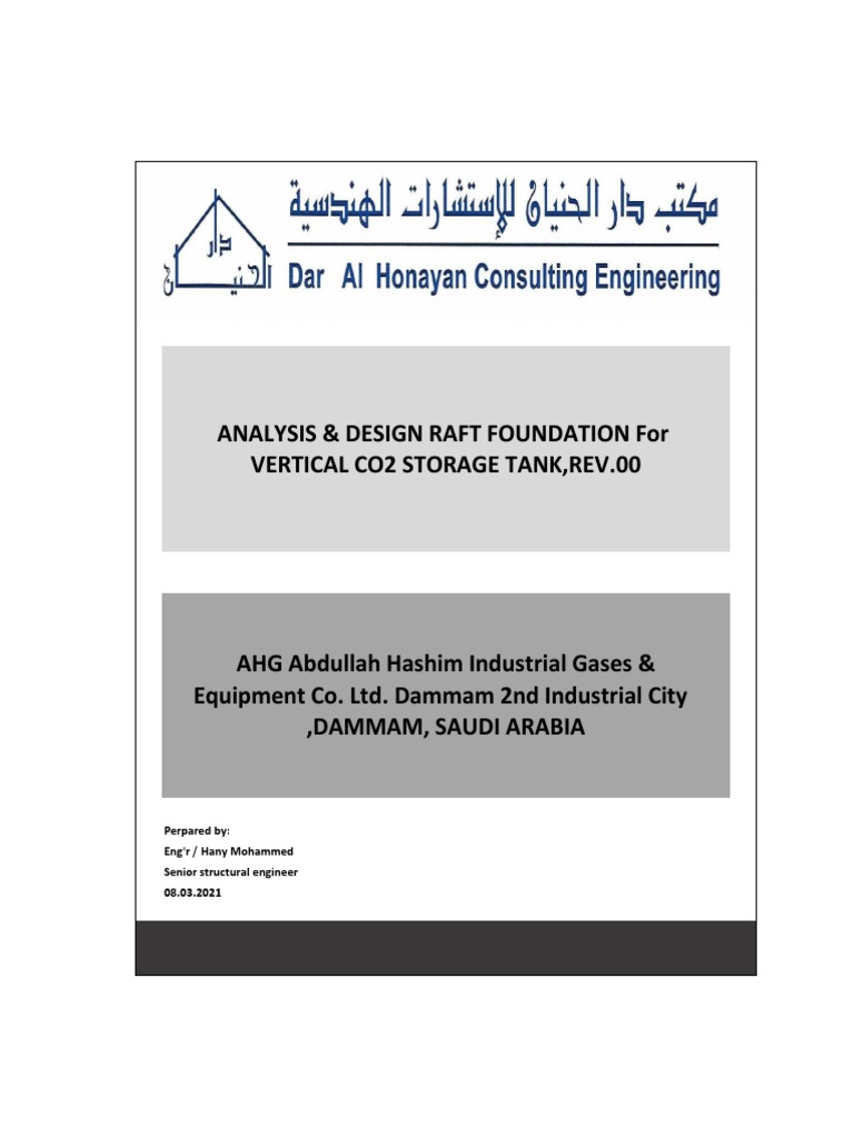 Co2 Tank Foundation Design | PDF | Structural Engineering | Concrete