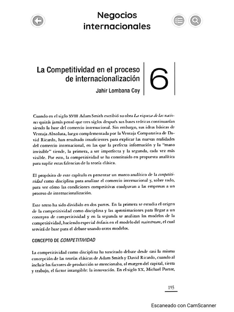 Capitulo 6 Libro Negocios Internacionales | PDF