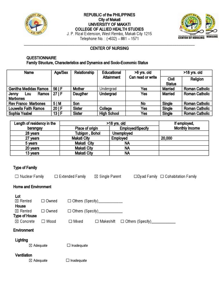 Copar Ii BN Survey | PDF | Sanitation | Public Health