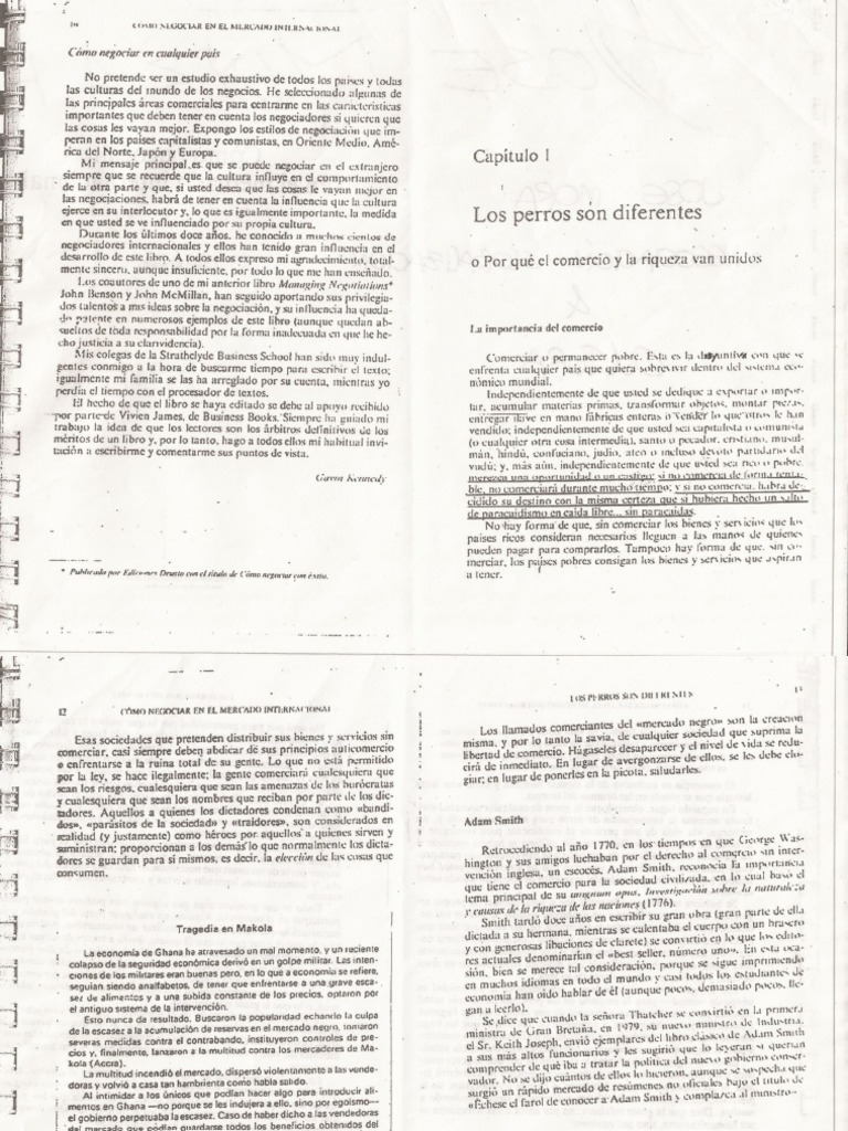 Capitulo 1 y 2 - Gavin Kennedy | PDF