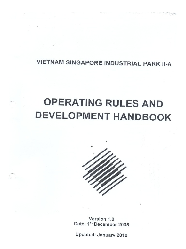 VSIP II - Operation Rules and Development Handbook | PDF