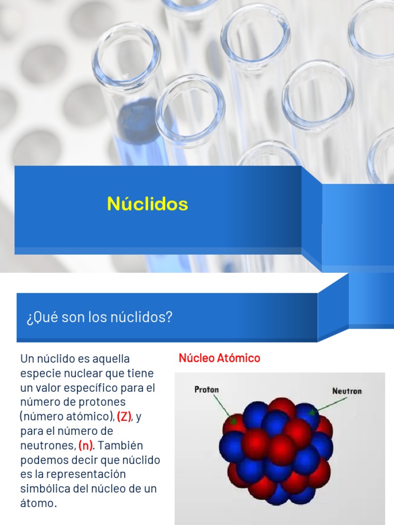 NÚCLIDOS | PDF | Ciencia y matemáticas