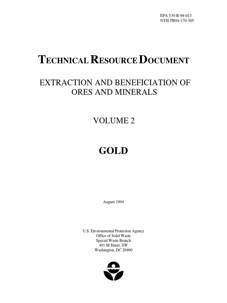 Gold | PDF | United States Environmental Protection Agency | American ...
