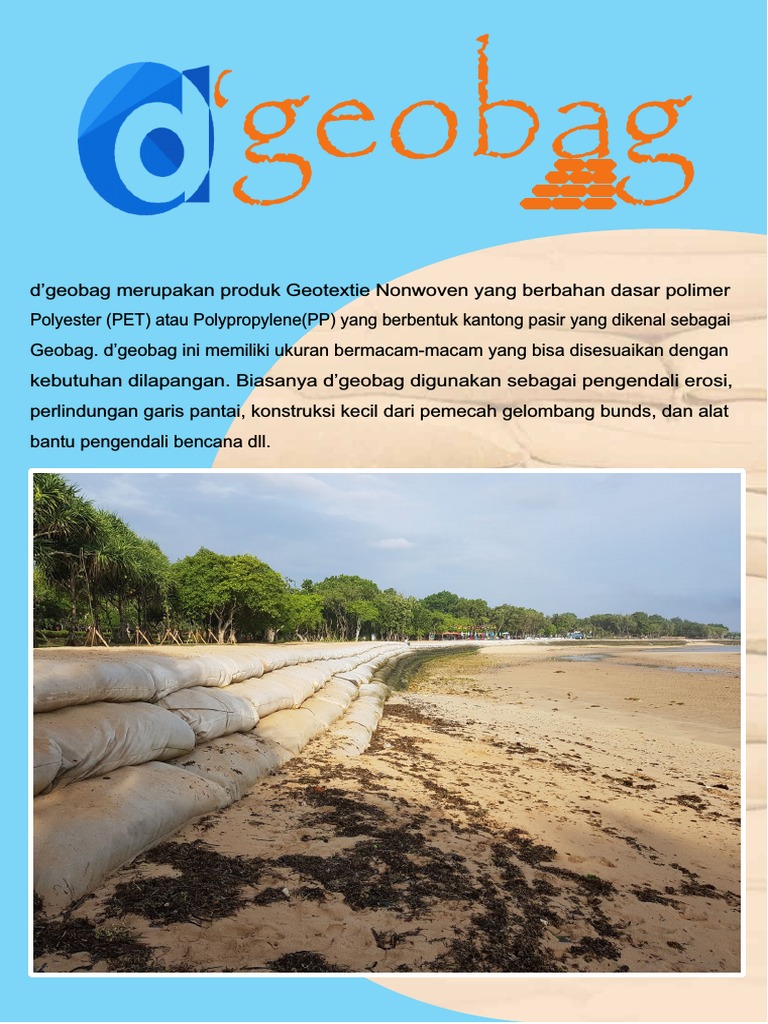 Produk Geobag untuk Konstruksi | PDF | Sains & Matematika