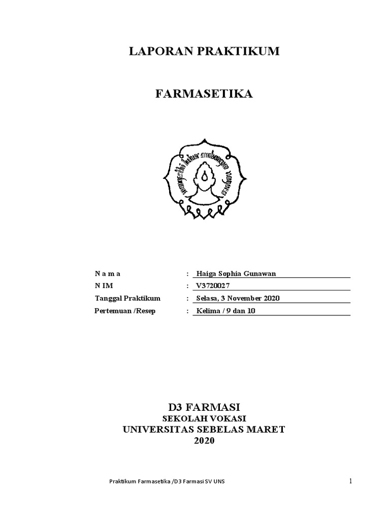 Praktikum Pembuatan Potio Nigra | PDF