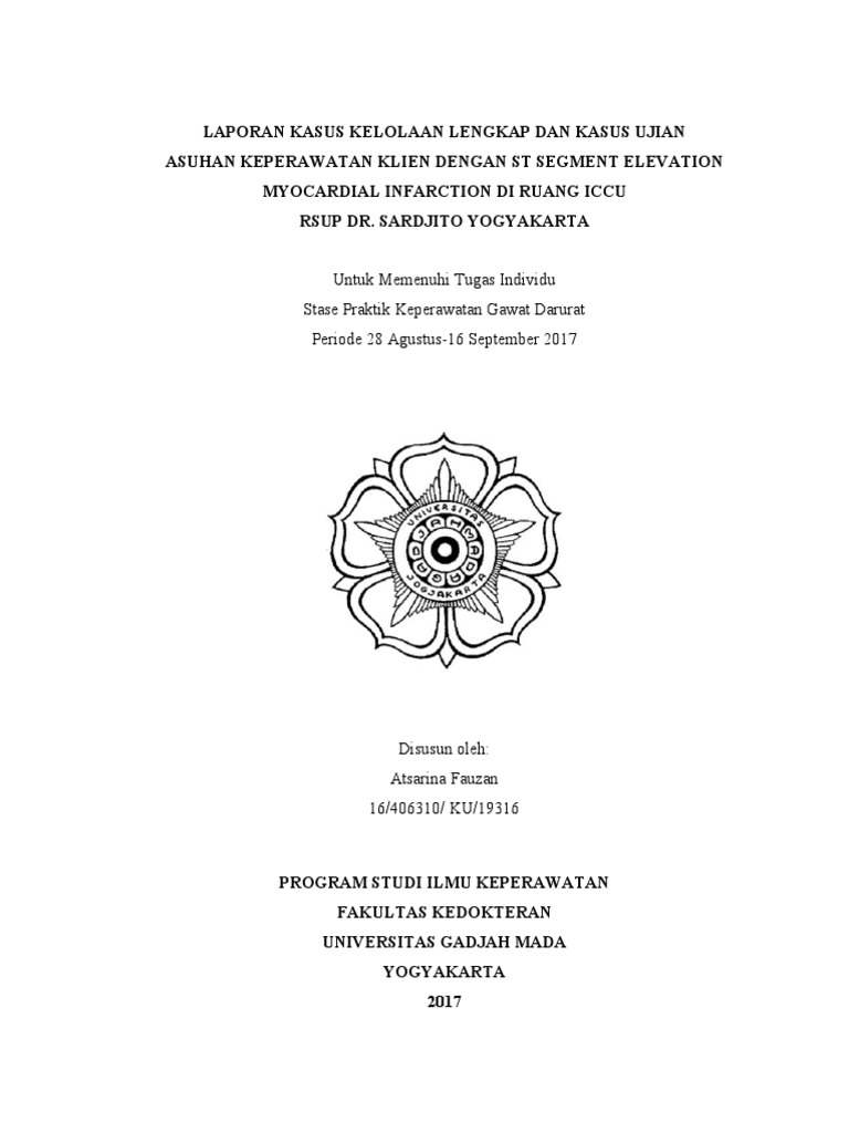 Asuhan Keperawatan STEMI di ICCU | PDF