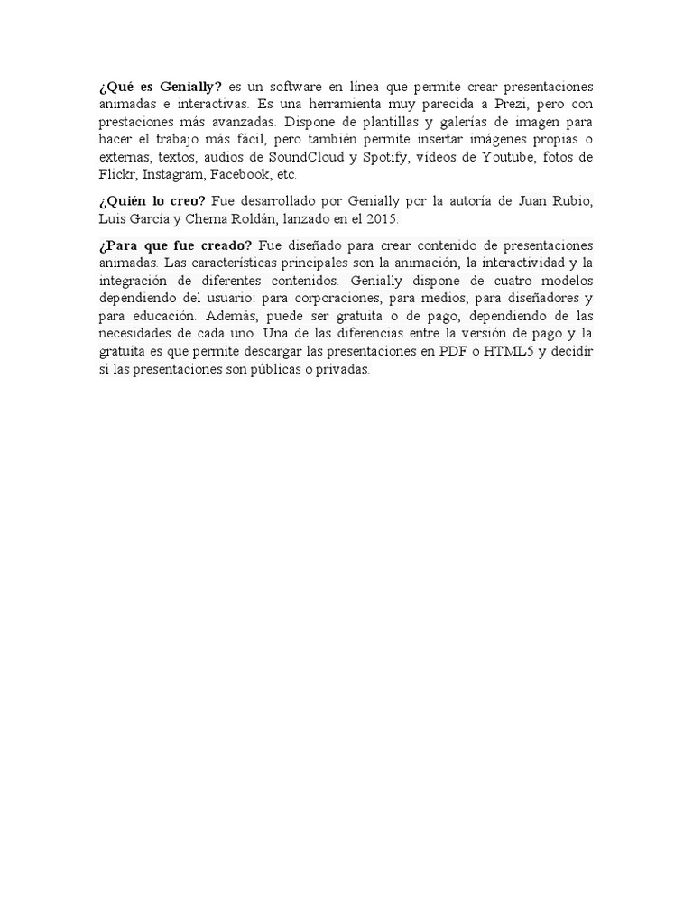 Qué Es Genially Pdf
