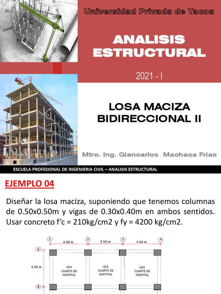 Ejercicios Losa Maciza Bidireccional 2 | PDF | Ley de Tierras | Propiedad