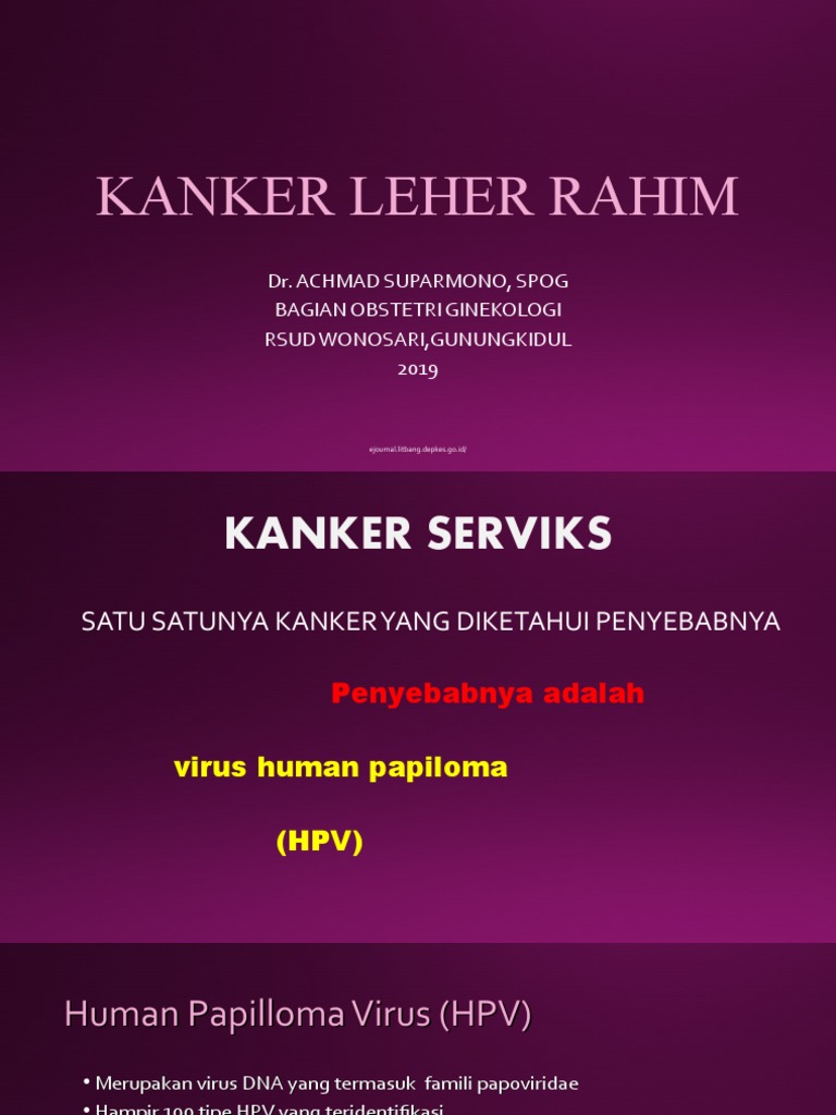Patofisiologi Kanker Rahim | PDF | Cervical Cancer | Carcinogenesis