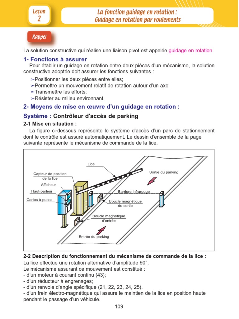 Guidage en Rotation Par Roulements (BC) | PDF | Ingénierie mécanique ...