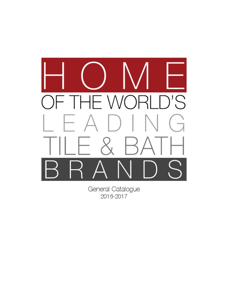 General Tile Catalogue 2016 2017 Preview | PDF | Interior Design ...