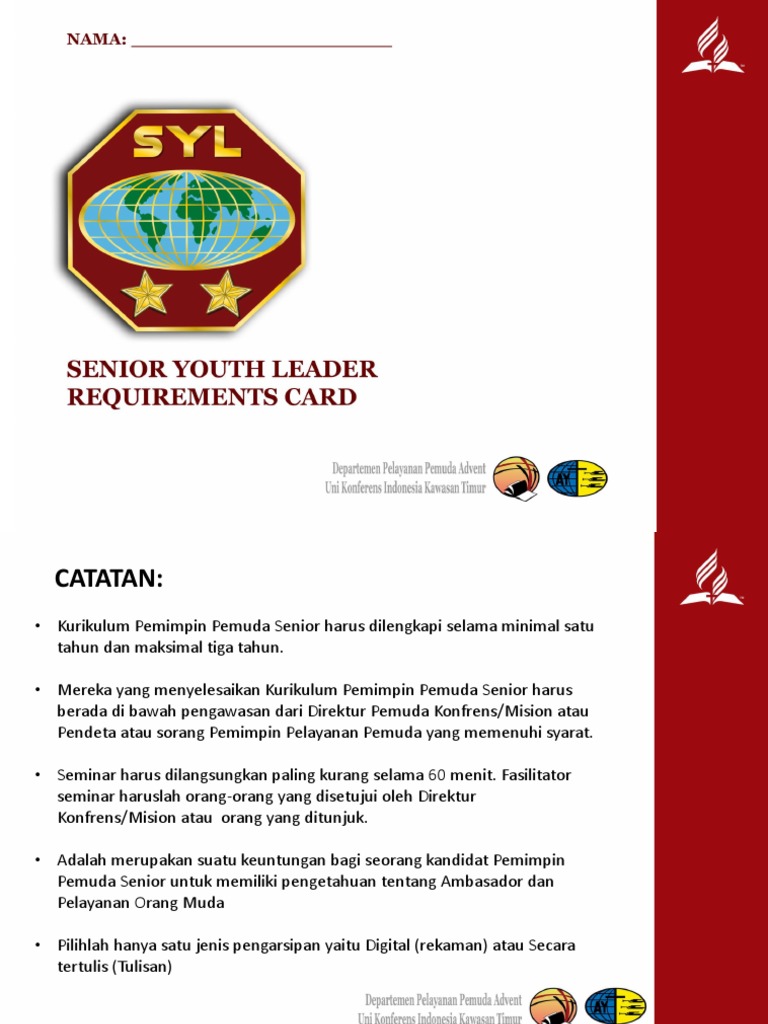 Kartu SYL UKIKT | PDF