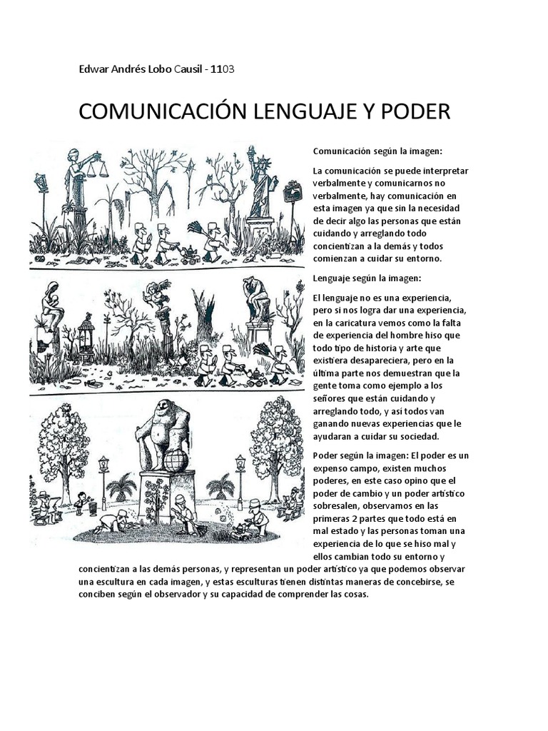Comunicación Lenguaje y Poder | PDF | Comunicación | La naturaleza humana