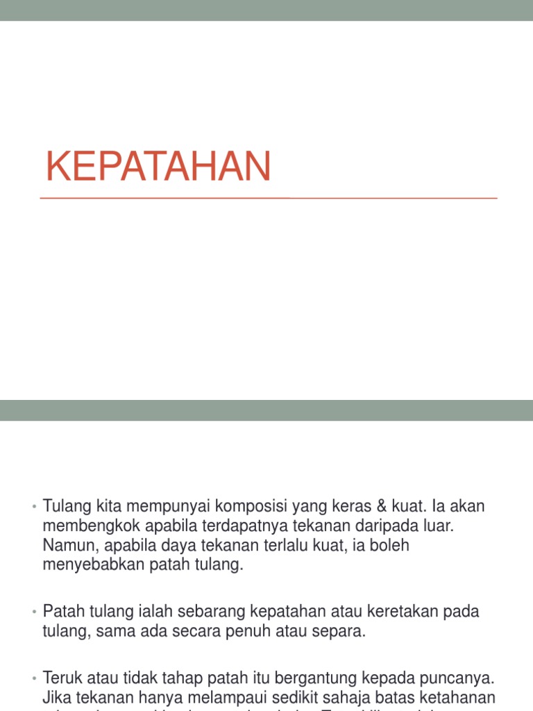 Kepatahan | PDF