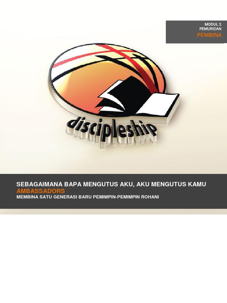 Ambassador - Modul 1 - Discipleship Indo - Pembina - 23 Nov 2018 Final ...