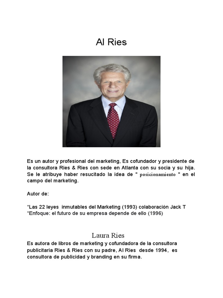Biografia de Al Ries | PDF