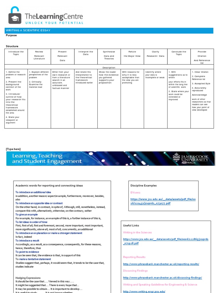 How To Write A Science Esssay | PDF | Academic Discipline Interactions ...