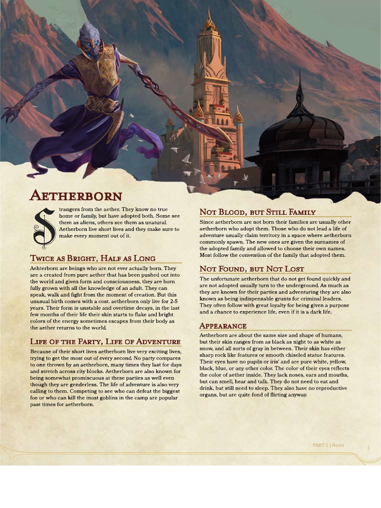 Aetherborn | PDF