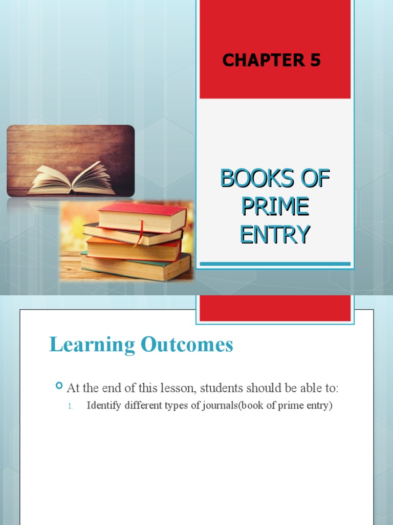 Chapter 5 - Book of Prime Entry | PDF | Receipt | Payments