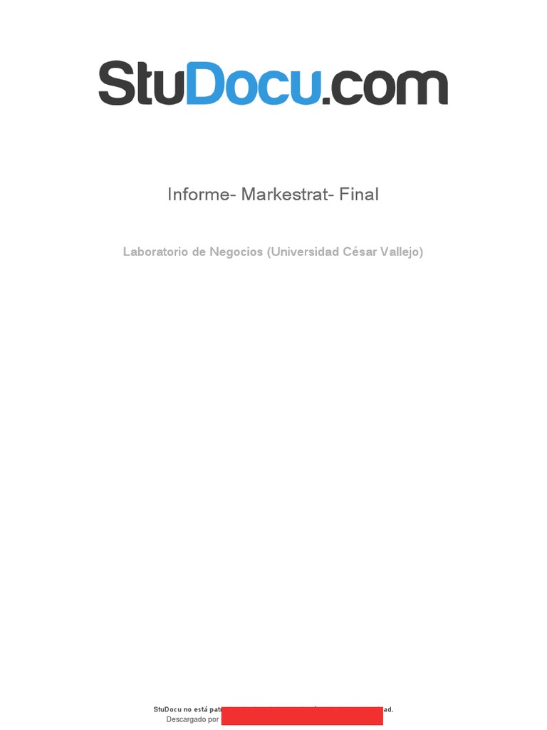 Informe-Markestrat-Final 2019 | PDF | Producto (Negocio) | Marketing
