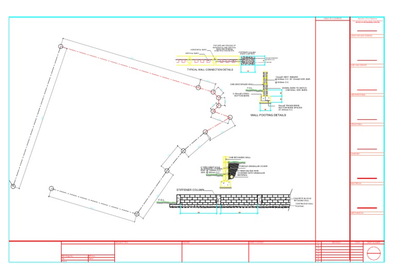 Retaining Wall Using Concrete Hollow Blocks Final Revision | PDF ...