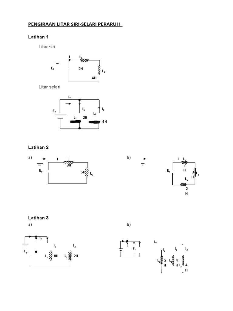 Pengiraan Litar L Dan C | PDF