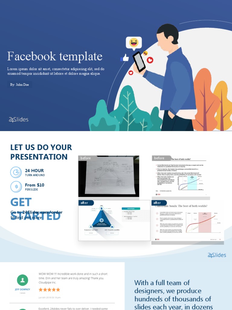 Facebook Ppt-Playful | PDF | Business