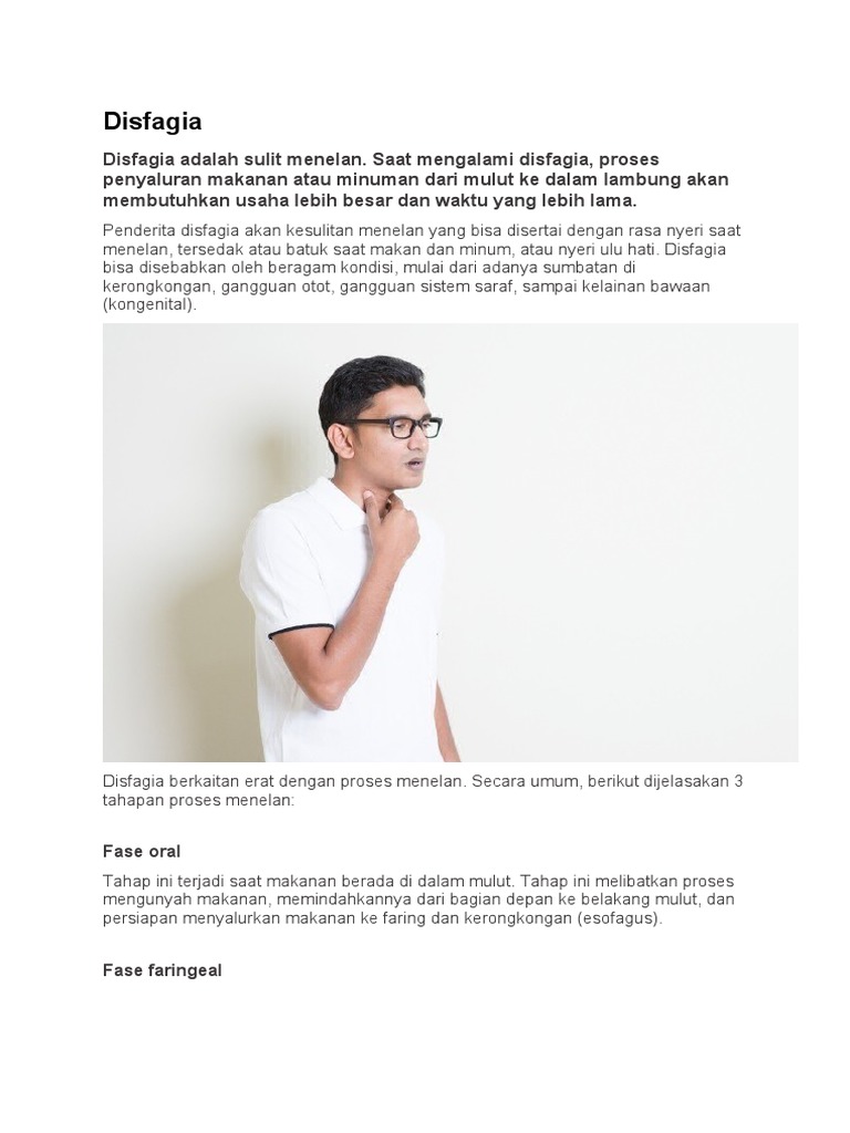 Disfagia | PDF
