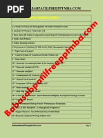 Final LIST OF SIP TOPICS | PDF | Investing | Investment Management