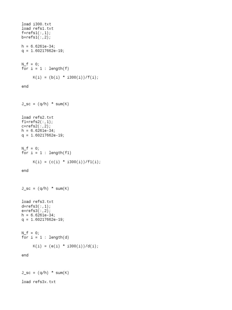 Current Density Matlab | PDF