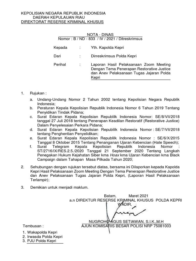 Laporan Hasil Annev | PDF