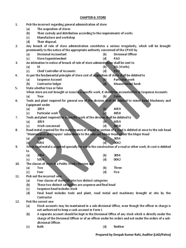 Store Administration Chapter Summary | PDF | Debits And Credits | Business