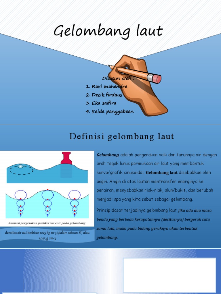 Gelombang Laut PPT OSEANO II | PDF | Ilmu Sosial | Sains & Matematika