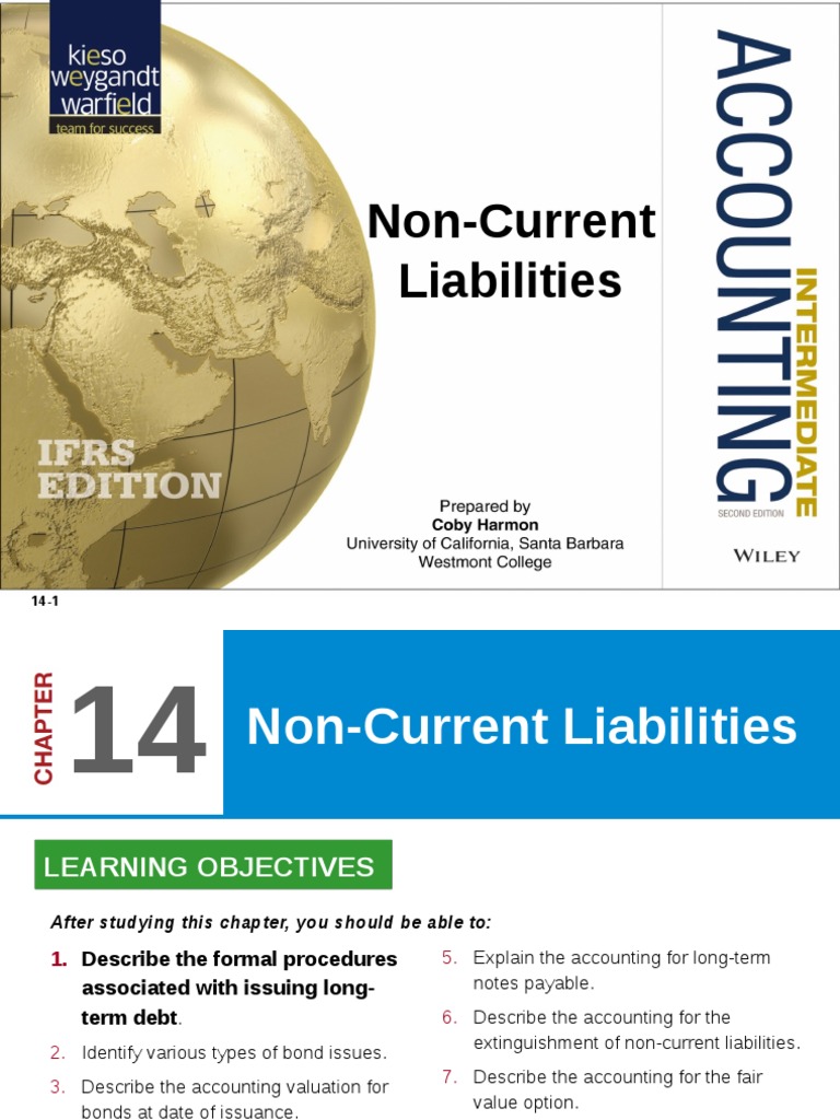 Ch14-Non Current Liabilities | PDF | Bonds (Finance) | Discounting