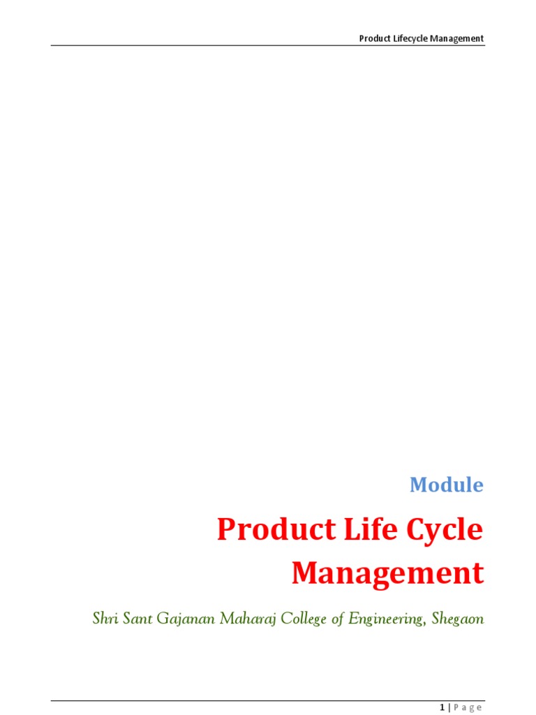 Product Lifecycle Management | PDF | Product Lifecycle | Economies