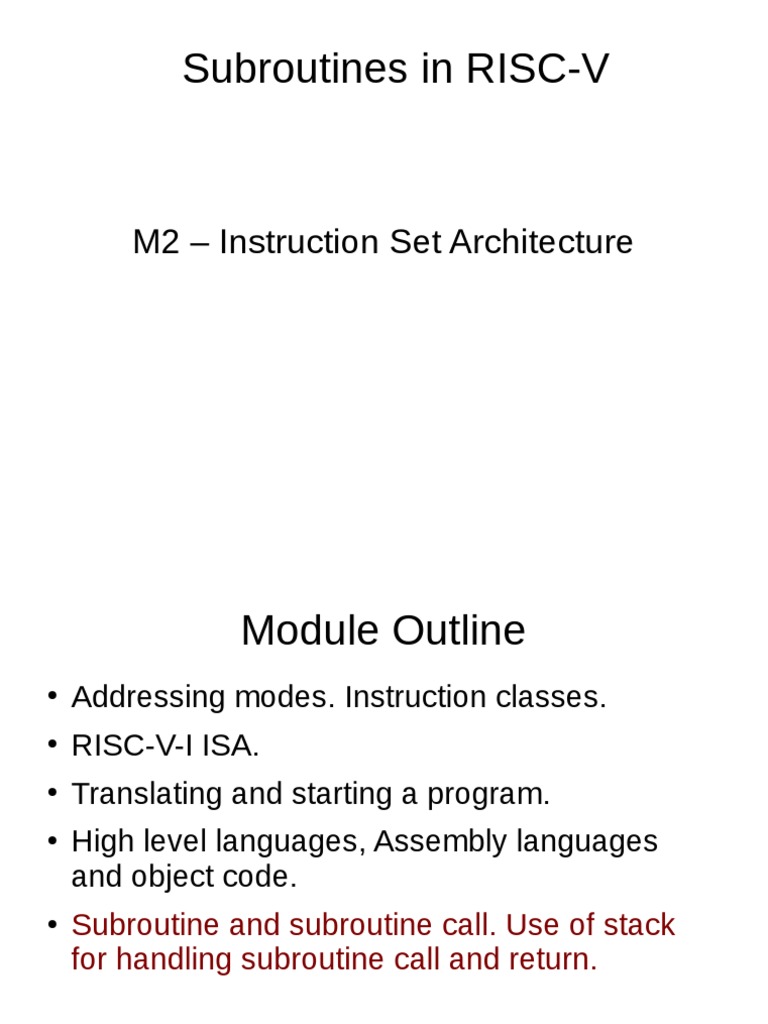 2 4 Subroutinecalls A Pdf Subroutine Parameter Computer Programming 8810