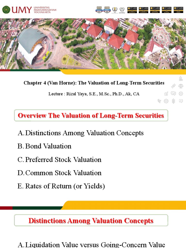 Valuation of Long-Term Securities | PDF | Bonds (Finance) | Book Value