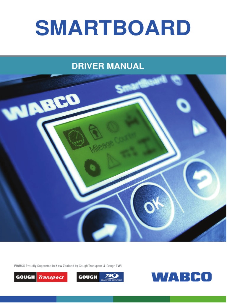 WABCO Smartboard Driver Manual NZ | PDF | Anti Lock Braking System | Axle