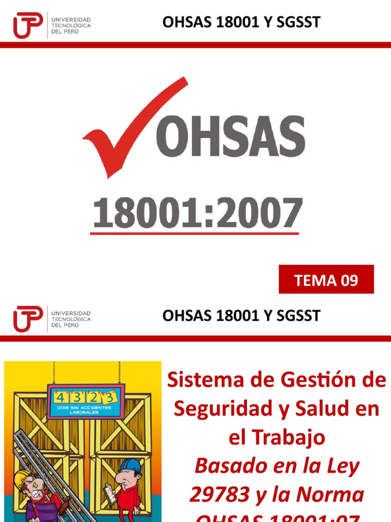 Tema 09 Ohsas | PDF | Labor | Business