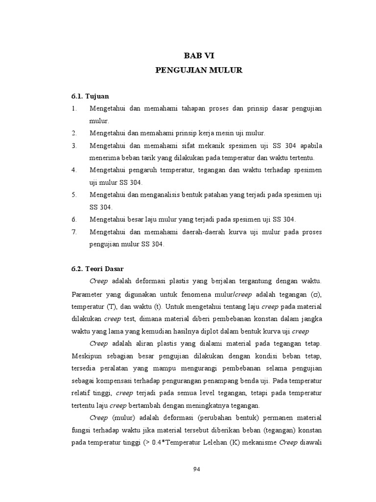 Pengujian Mulur pada SS 304 | PDF