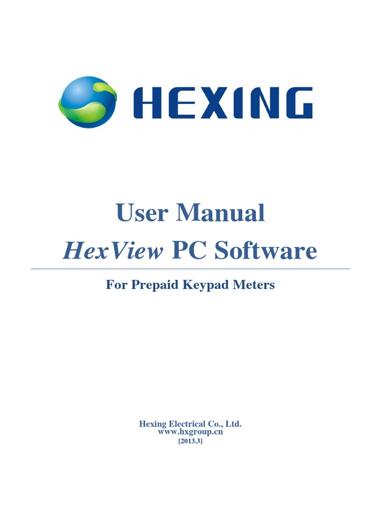 User Manual: Hexview PC Software | PDF | Icon (Computing) | Personal ...