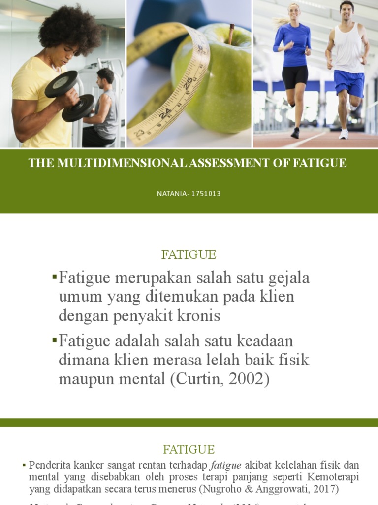 The Multidimensional Assessment of Fatigue: NATANIA-1751013 | PDF