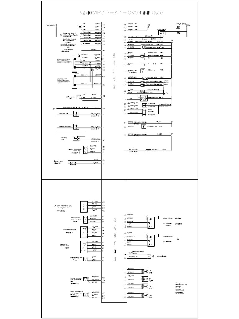 (EDC17C54) 20170114 - ECU Electric Diagram | PDF
