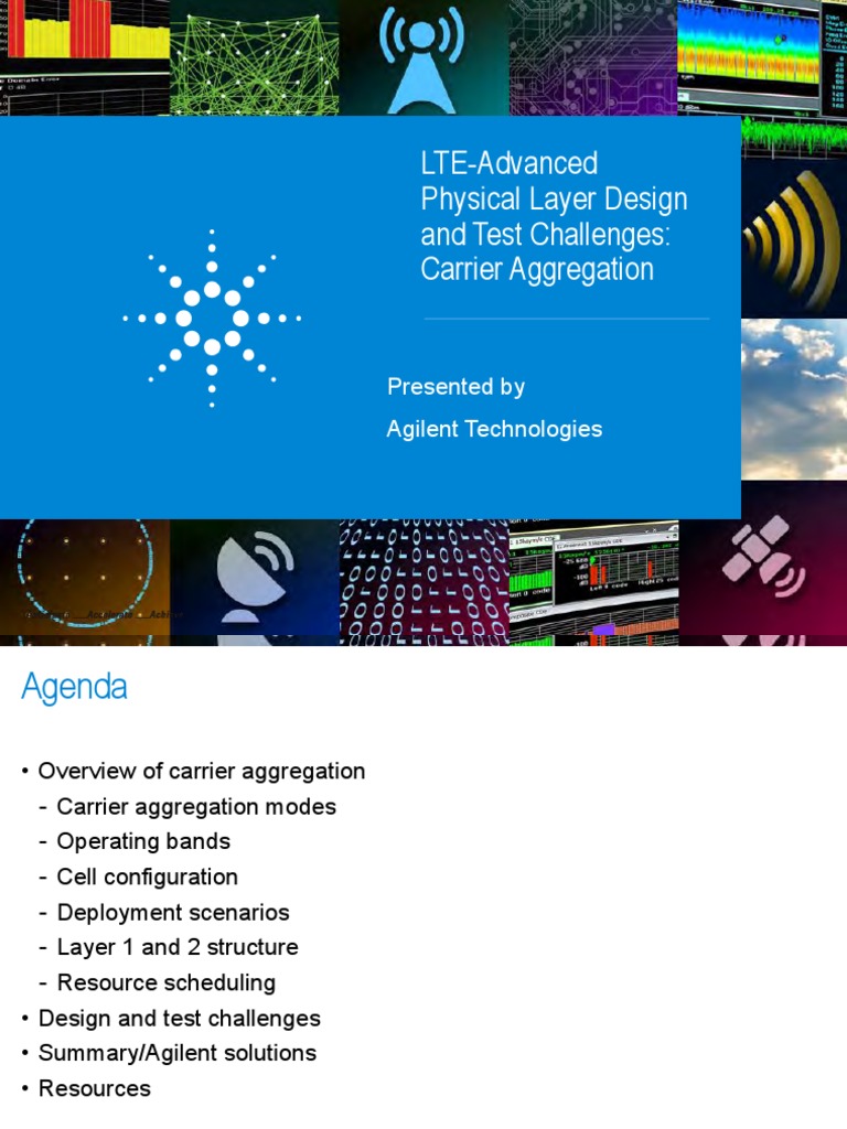 LTE-Advanced Physical Layer Design and Test Challenges: Carrier ...