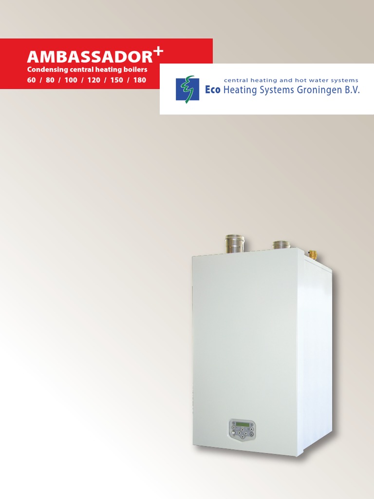 Brochure Ambassador 1 | PDF | Water Heating | Boiler